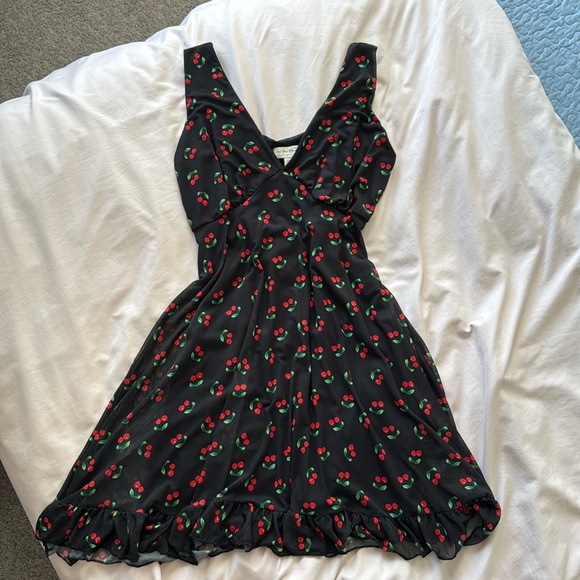 See You Monday | Dresses | See You Monday Cherry Mini Dress | Poshmark